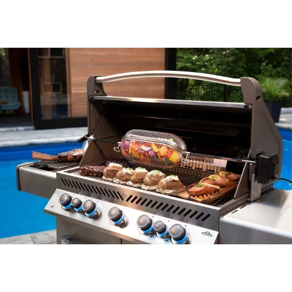 Napoleon Prestige 665 RSIB with Infrared Side and Rear Burners LP ...